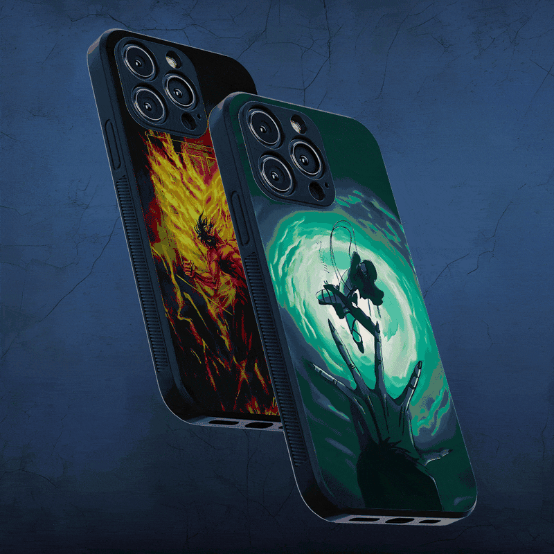 Silicone Armored Anime Phone Cases - Premium Collection | AnimeMart