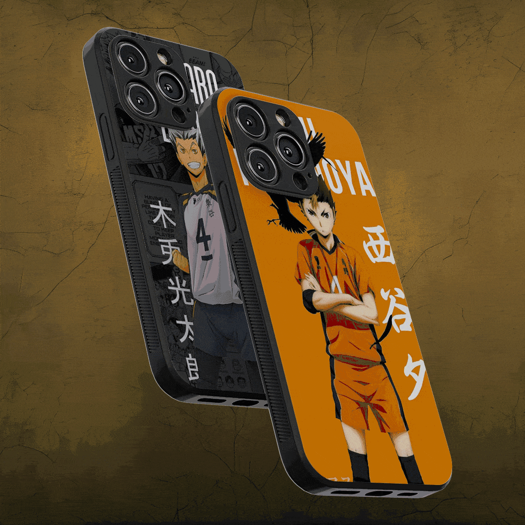 Haikyu Silicone Armored Phone Cases - Animemart