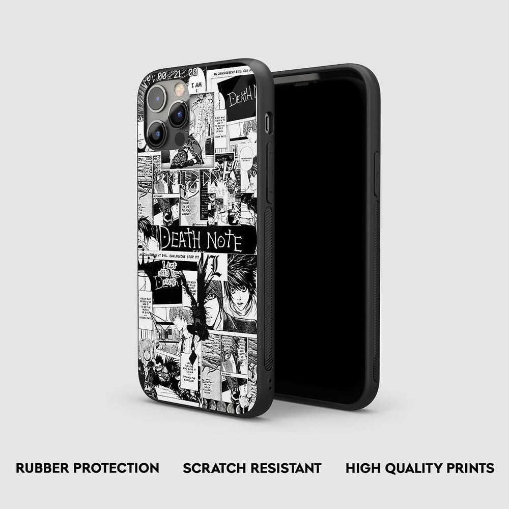 Death Note Silicone Armored Phone Cases - Animemart