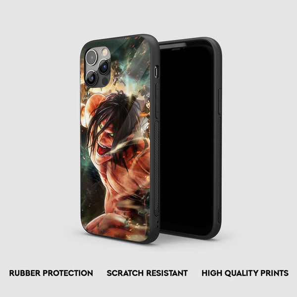Eren Yeager Action Silicone Armored Phone Case - Ultimate Protection
