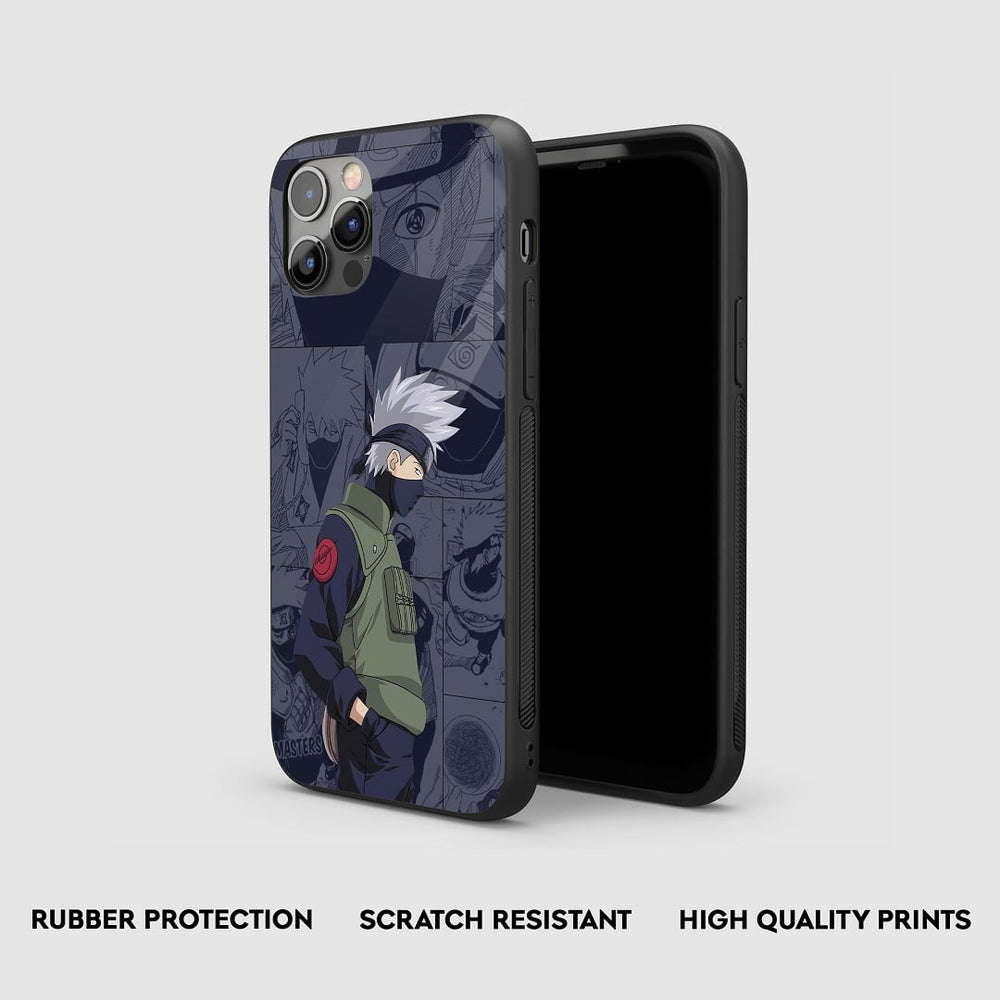 Kakashi Manga Silicone Armored Phone Case - Manga Style Guard