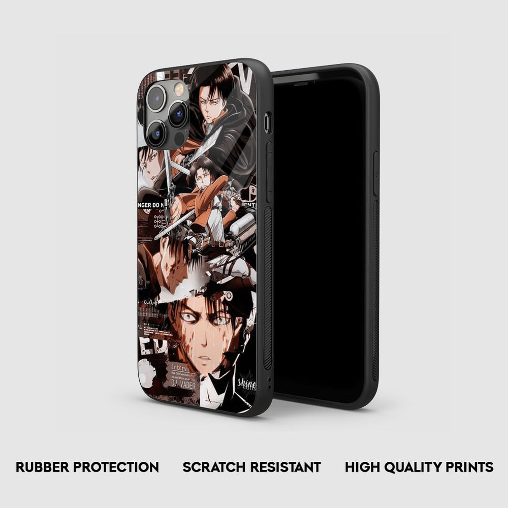 Mikasa Graphic Silicone Armored Phone Case - Ultimate Protection