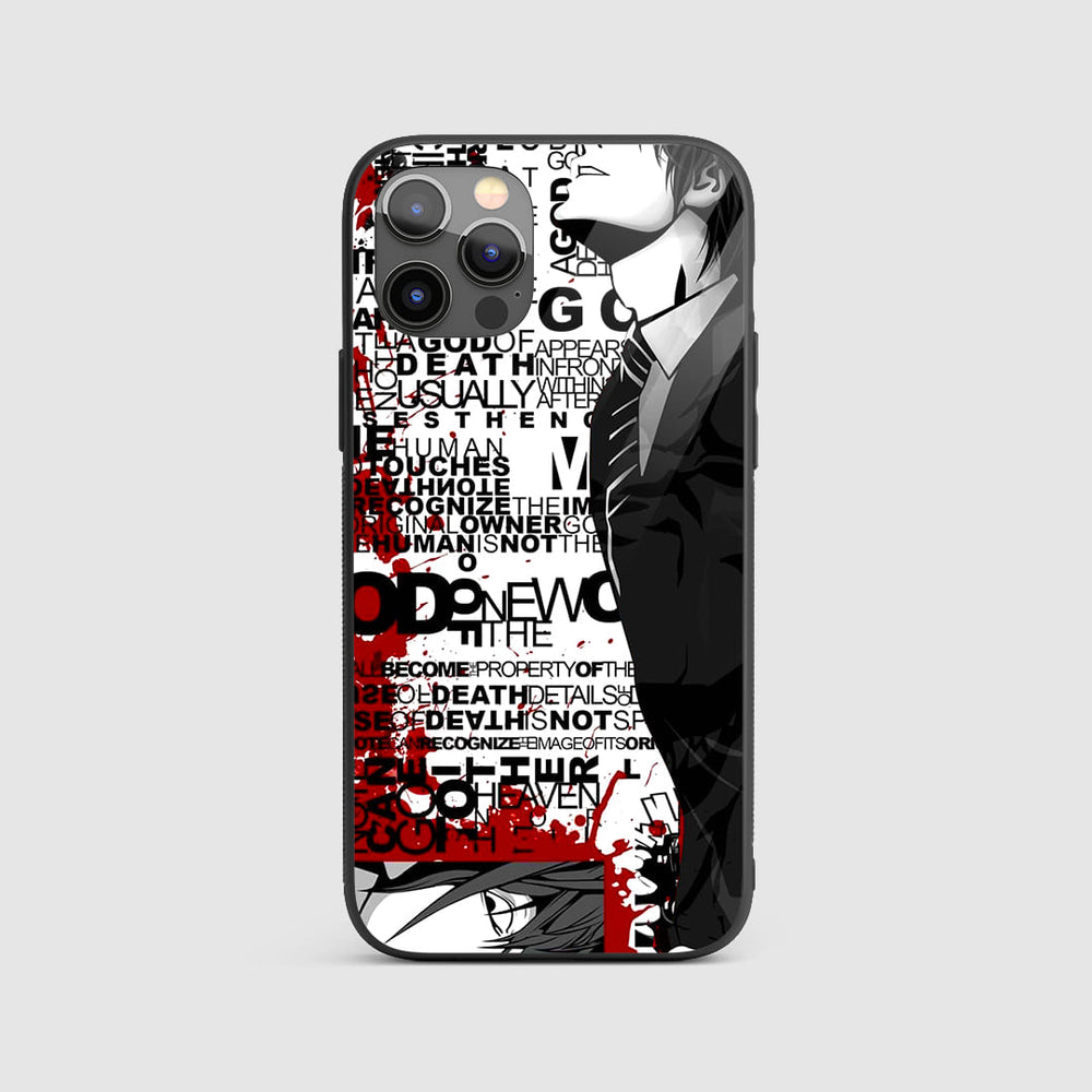 Light Yagami Blood Silicone Armored Phone Case - Dark Justice