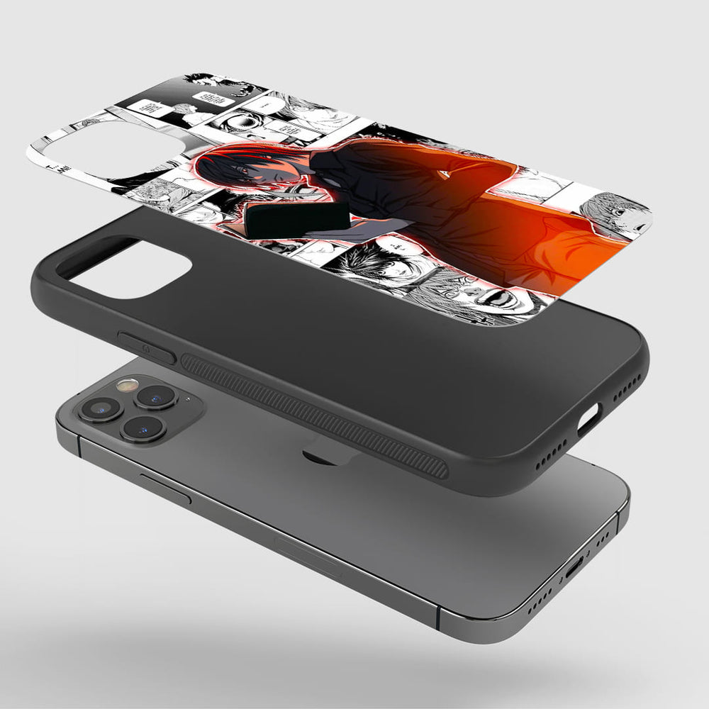 Light Yagami Death Note Silicone Armored Phone Case - Ultimate Power
