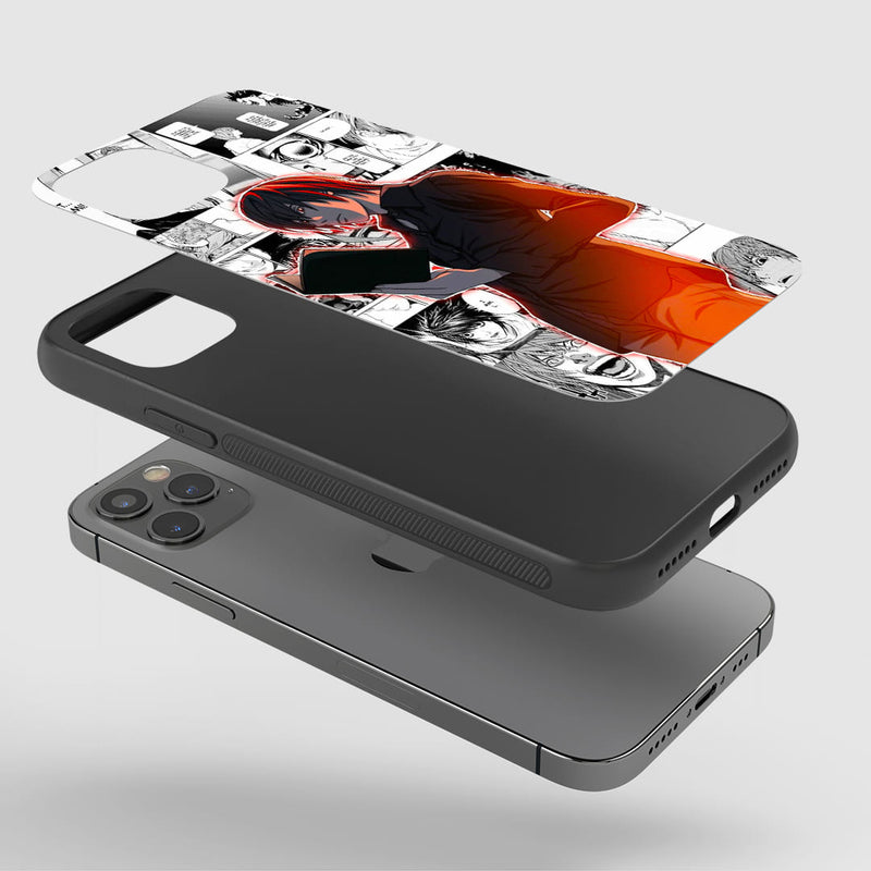 Light Yagami Death Note Silicone Armored Phone Case - Ultimate Power
