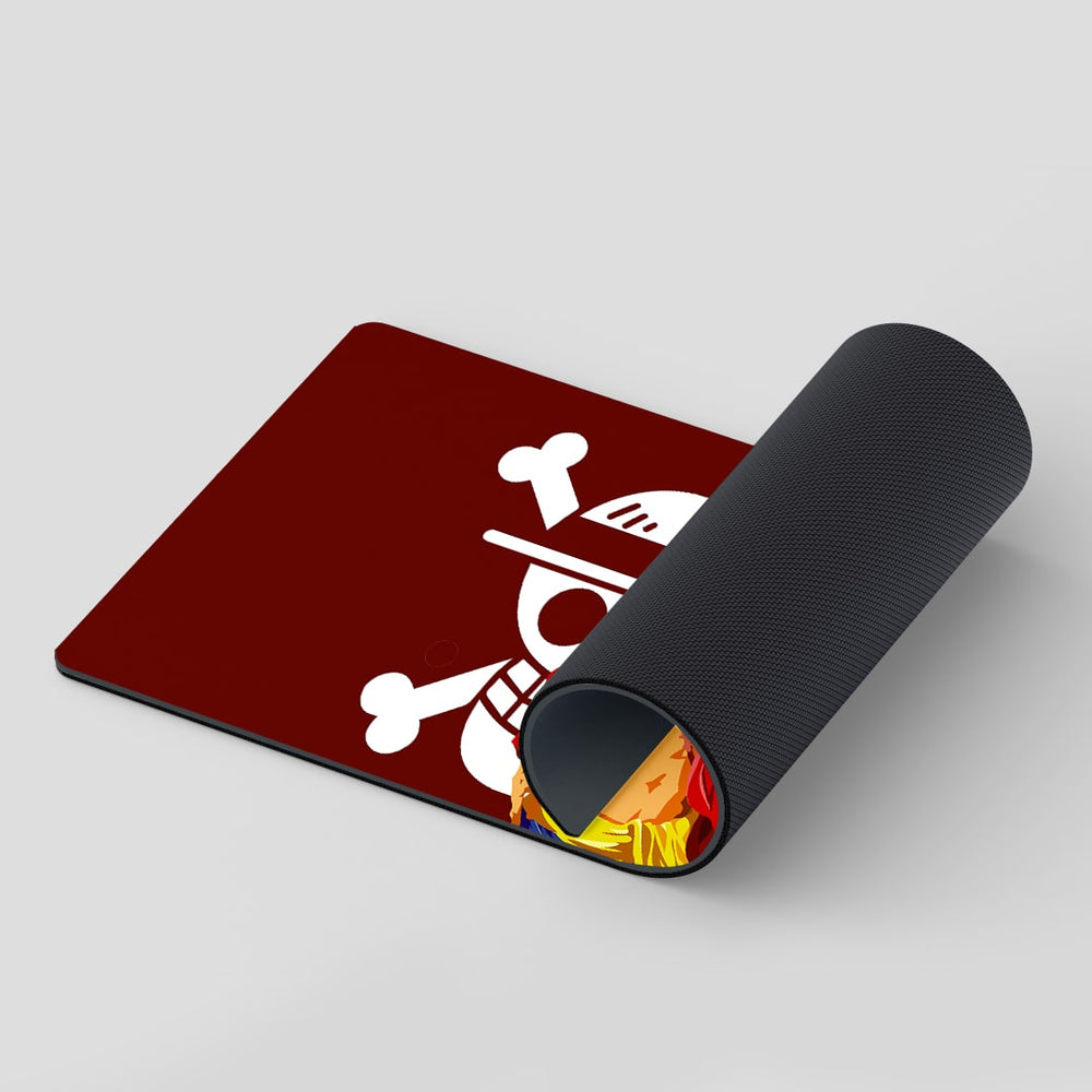 Luffy Minimalist Desk Mat | Animemart