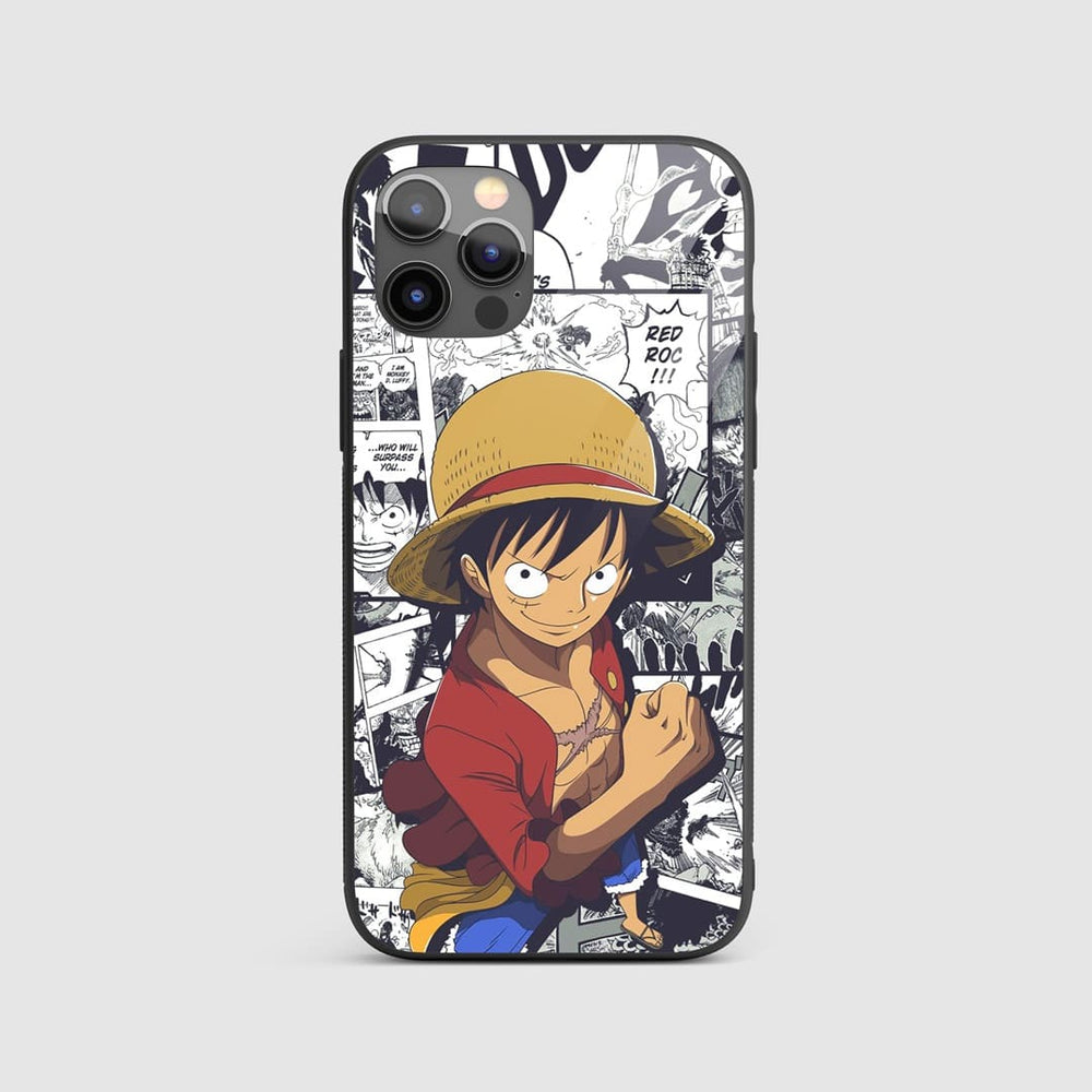 Monkey D Luffy Manga Silicone Armored Phone Case - Capture the Saga