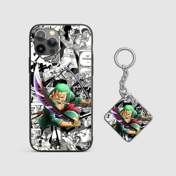 Roronoa Manga Silicone Armored Phone Case - Master Swordsman's Tale