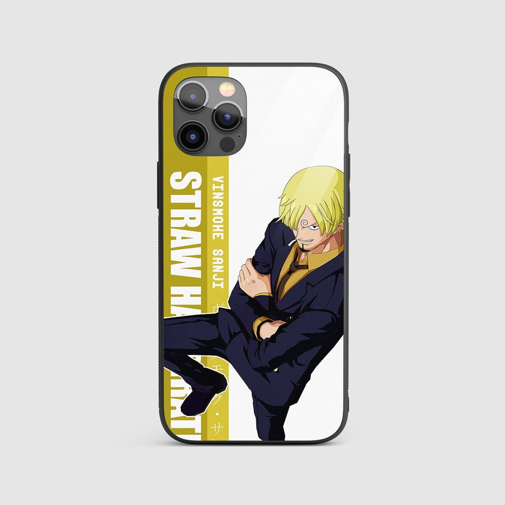Sanji Graphic Silicone Armored Phone Case - Stylish Chef's Flair