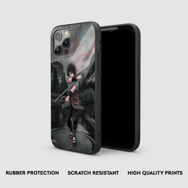 Sasuke Jutsu Silicone Armored Phone Case - Harness the Chidori