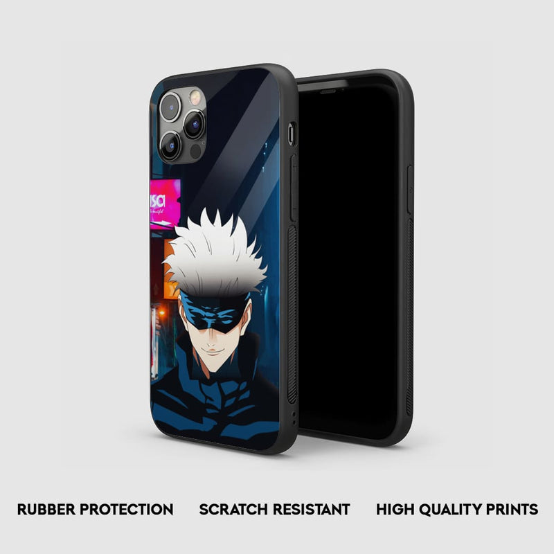 Satoru Gojo Graphic Silicone Armored Case - Jujutsu's Finest