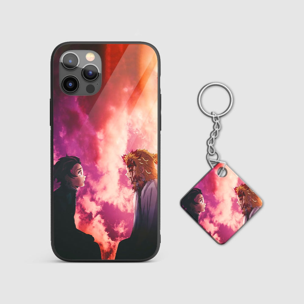 Tanjiro X Rengoku Silicone Armored Phone Case - Animemart