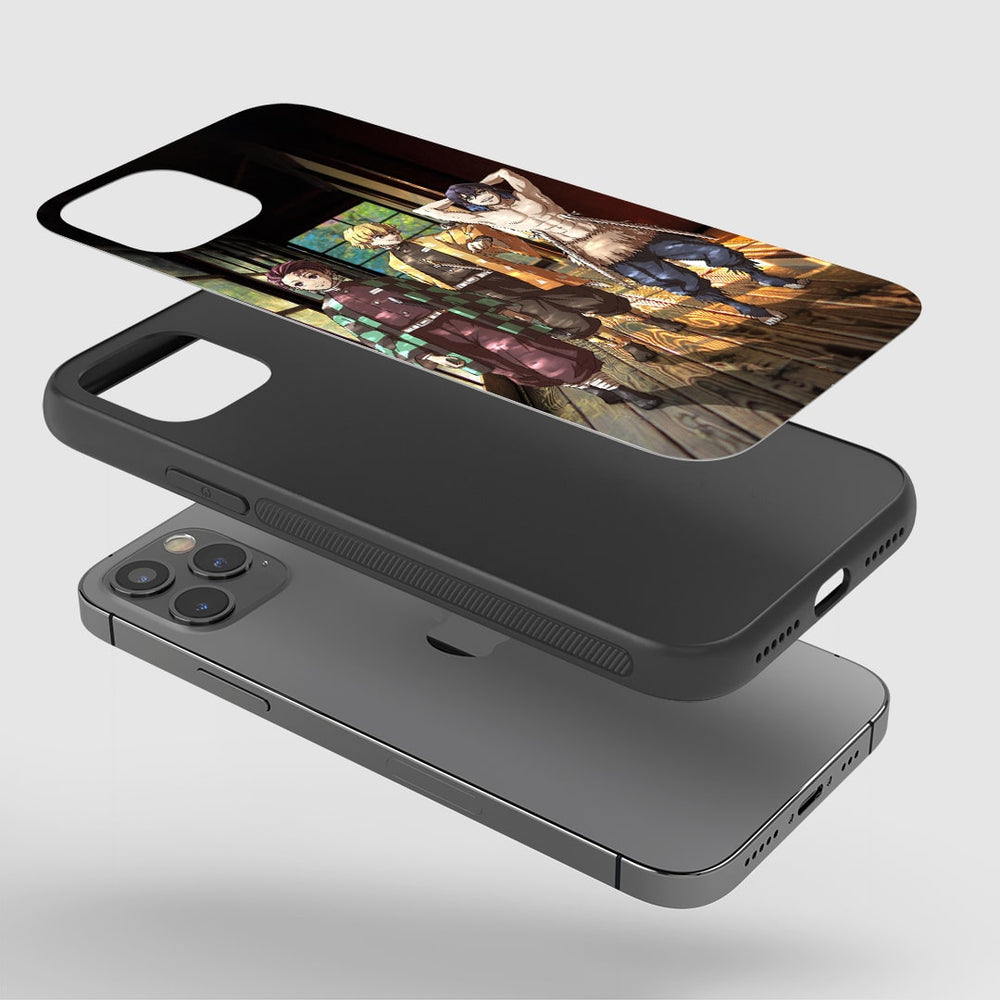Tanjiro X Zinetsu Silicone Armored Phone Case - Animemart
