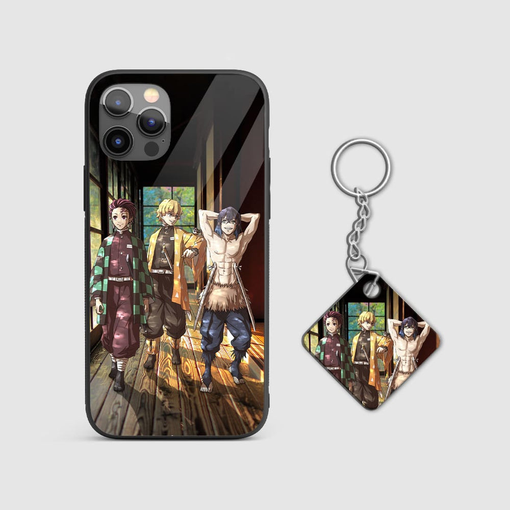 Tanjiro X Zinetsu Silicone Armored Phone Case - Animemart