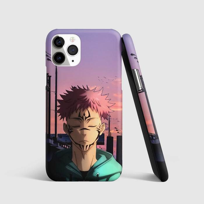 Yuji Itadori Aesthetic - Elegant Jujutsu Kaisen Phone Case