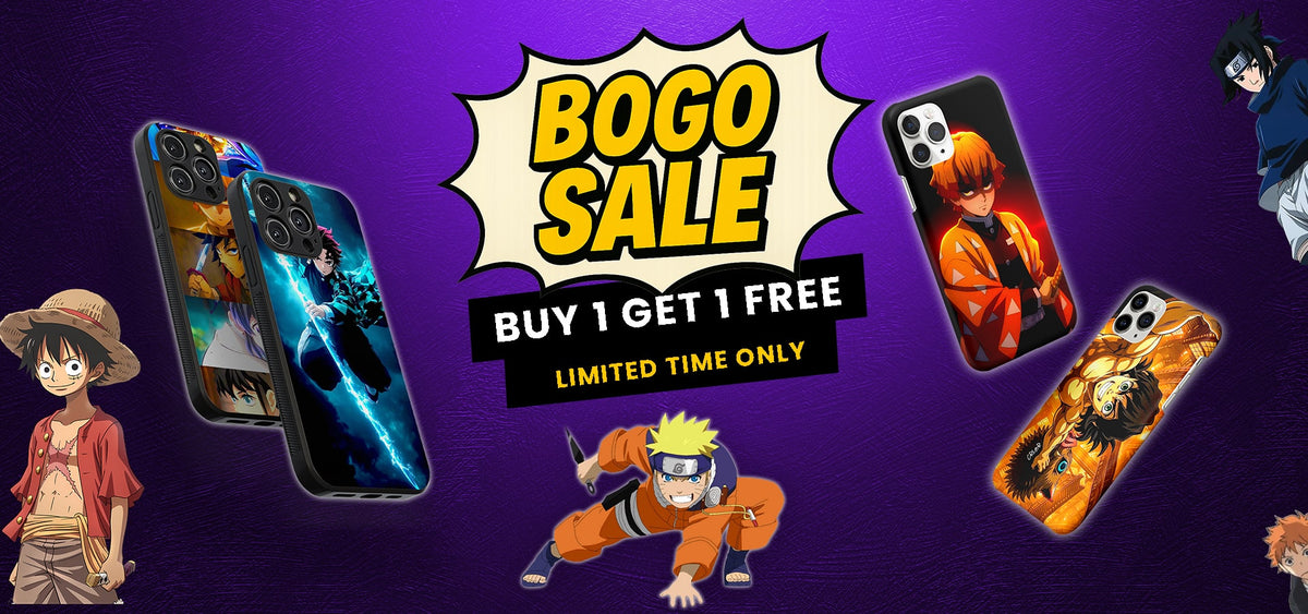 BOGO Sale | Buy 1 Get 1 Free on All Anime Merch – AnimeMart