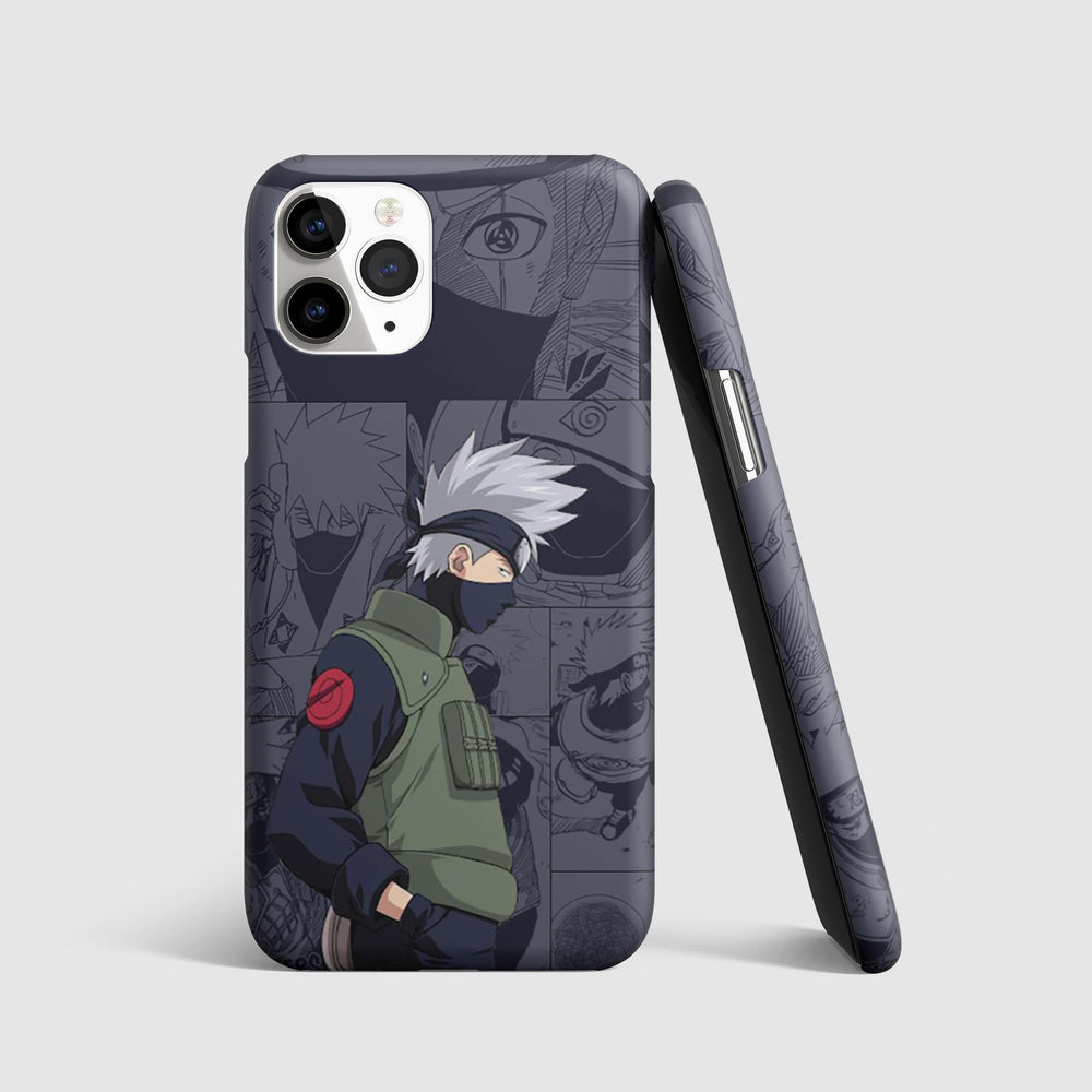 Kakashi Hatake Manga Phone Cover - 3D Matte Finish