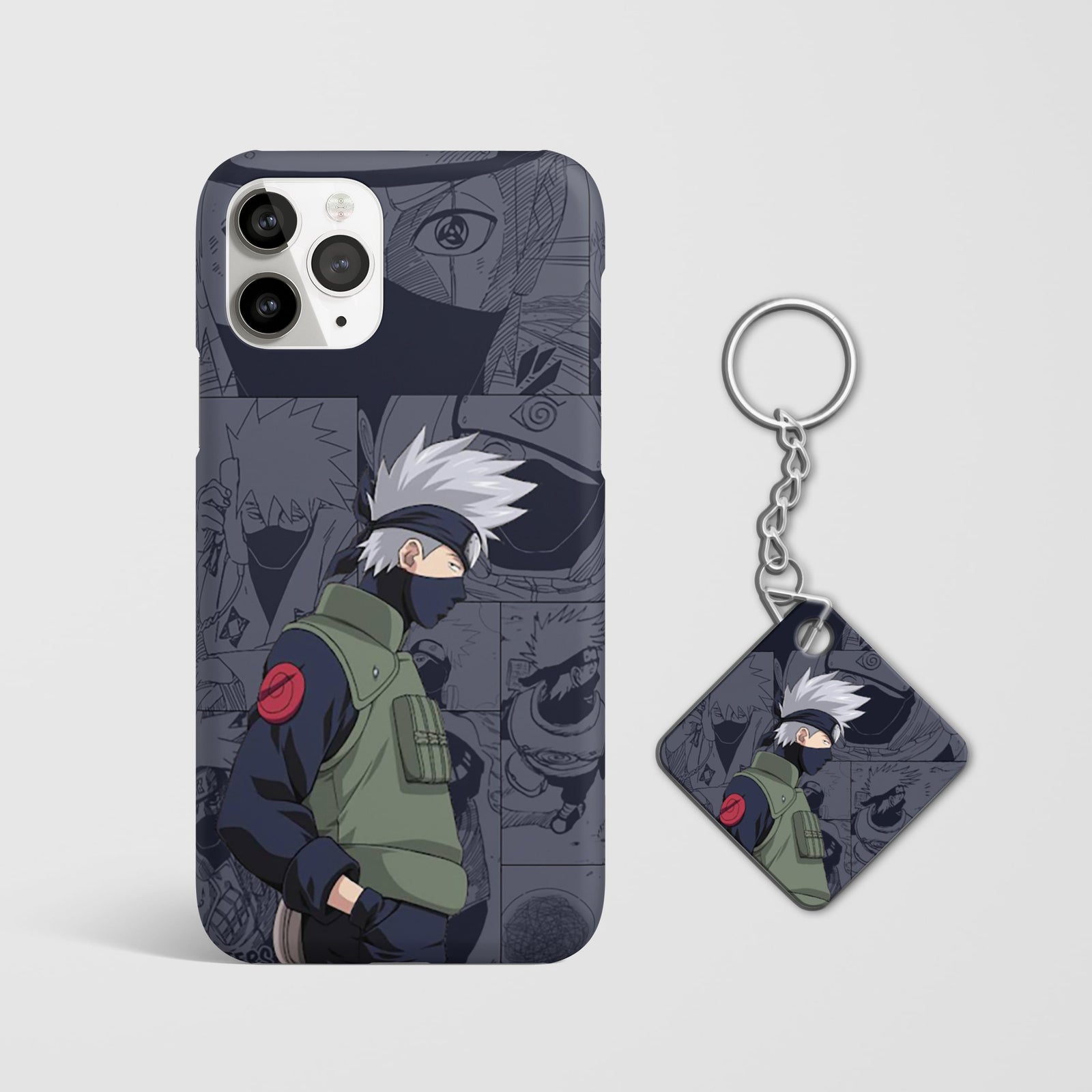 Kakashi Hatake Manga Phone Cover - 3D Matte Finish